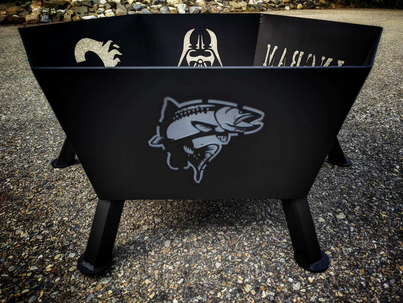 Calgary Custom Pits: Custom Hexagon Firepit