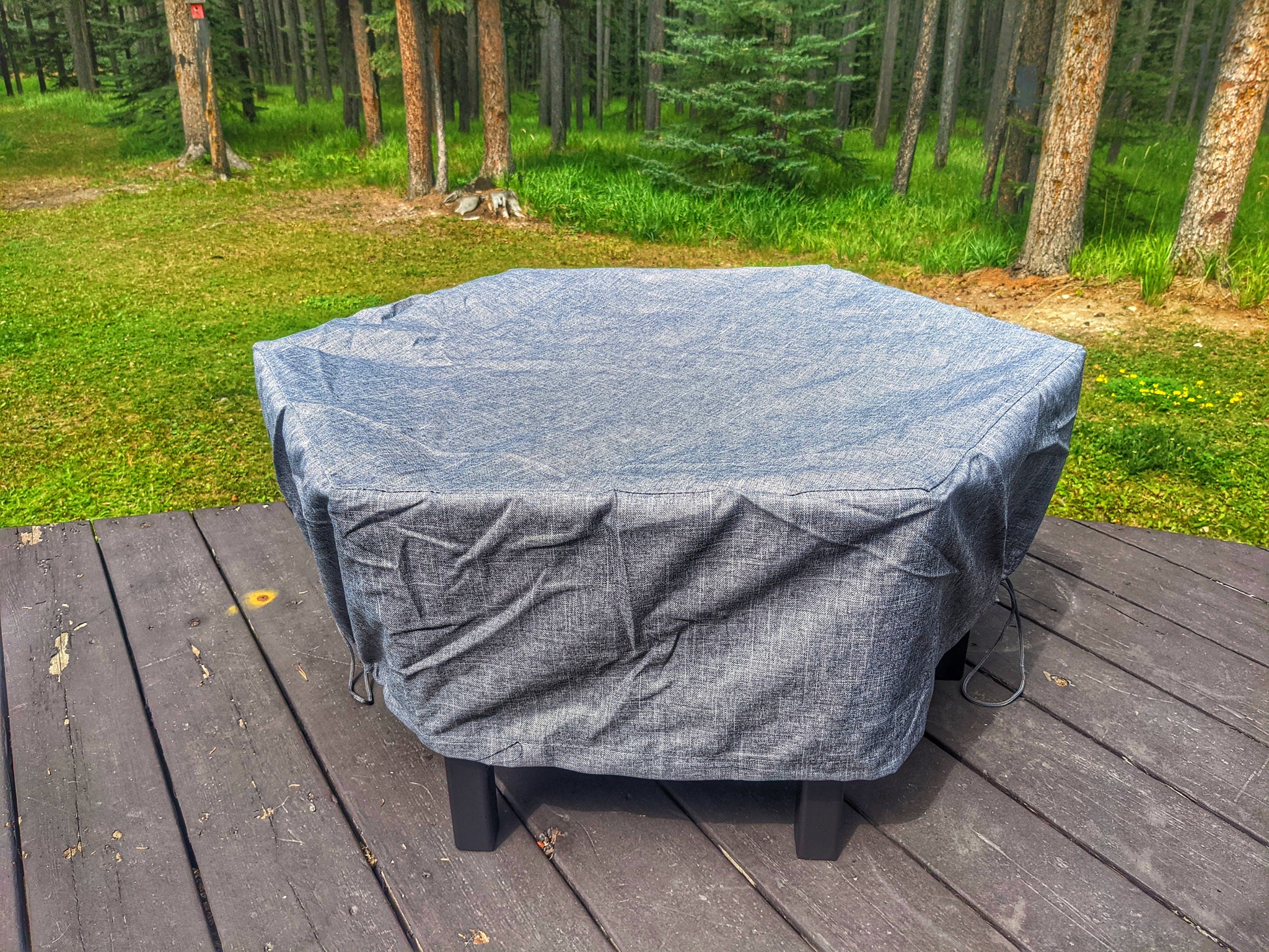Waterproof Standard Firepit Cover - Durable & UV-Resistant Protection ...
